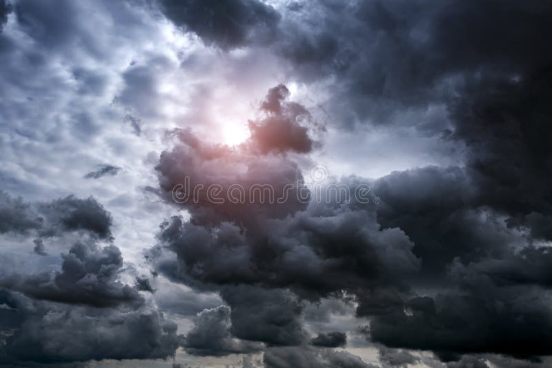 Storm Clouds Background stock photo. Image of hurricane - 273532244