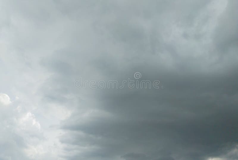 Storm Clouds Grey Cloudy Horizon Background Dramatic Stratosphere Stock Photo - Image of ...