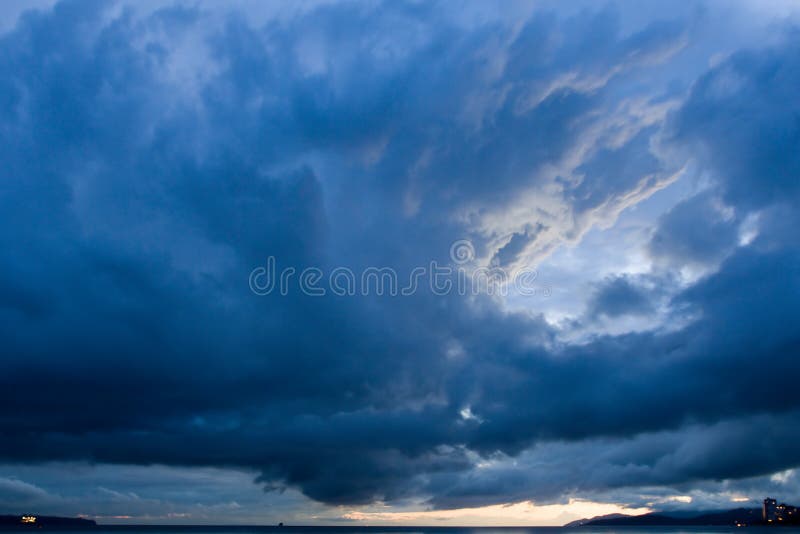 Storm Clouds Over West Vancouver Stock Photo - Image of shore, land: 272464