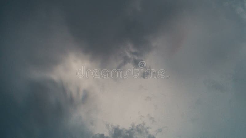 Storm Clouds and Rain Falling on Camera, Time Lapse Stock Video - Video ...