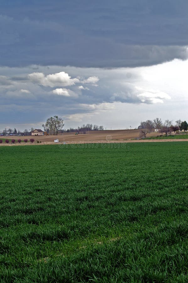Storm Clouds Rising stock photo. Image of farmland, fields - 684780