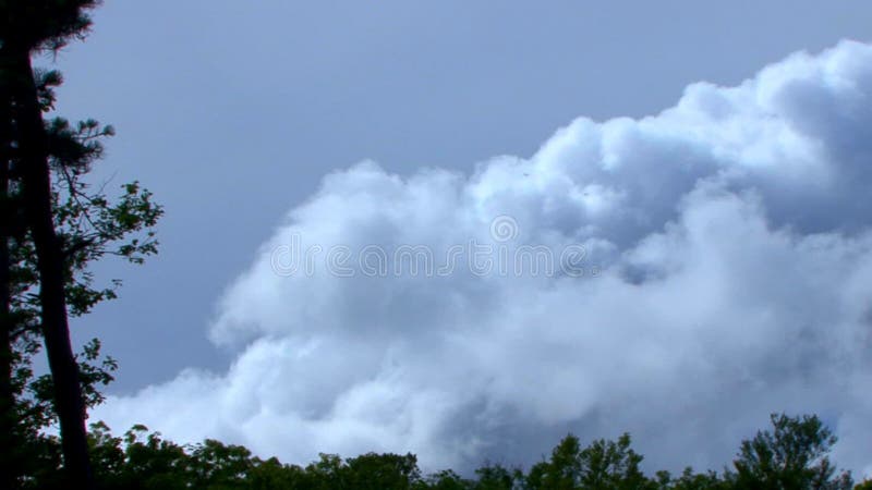 Storm clouds rolling in stock footage. Video of peace - 348013158