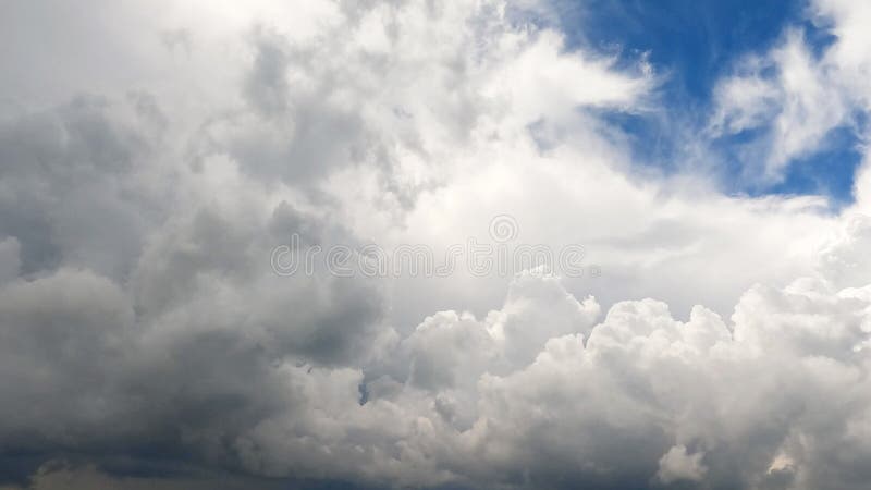 Storm Clouds in the Sky before a Powerful Storm Stock Photo - Image of ...