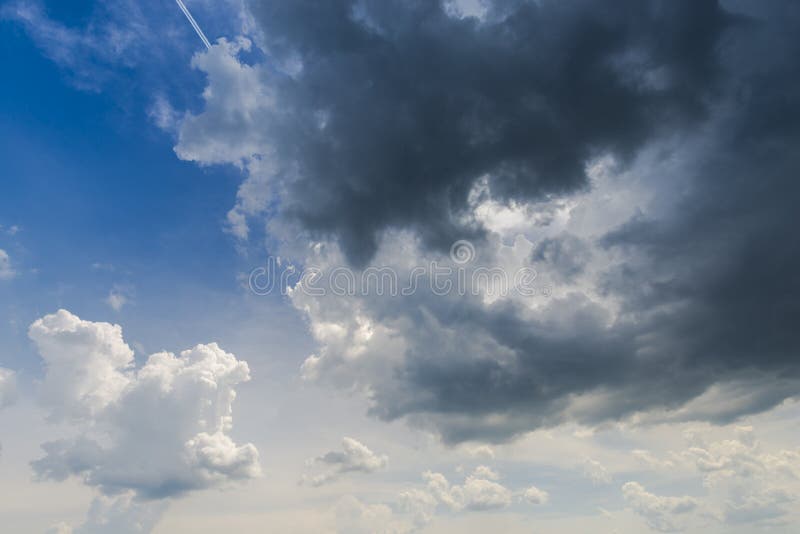 Storm clouds at the spring stock photo. Image of organic - 183165964