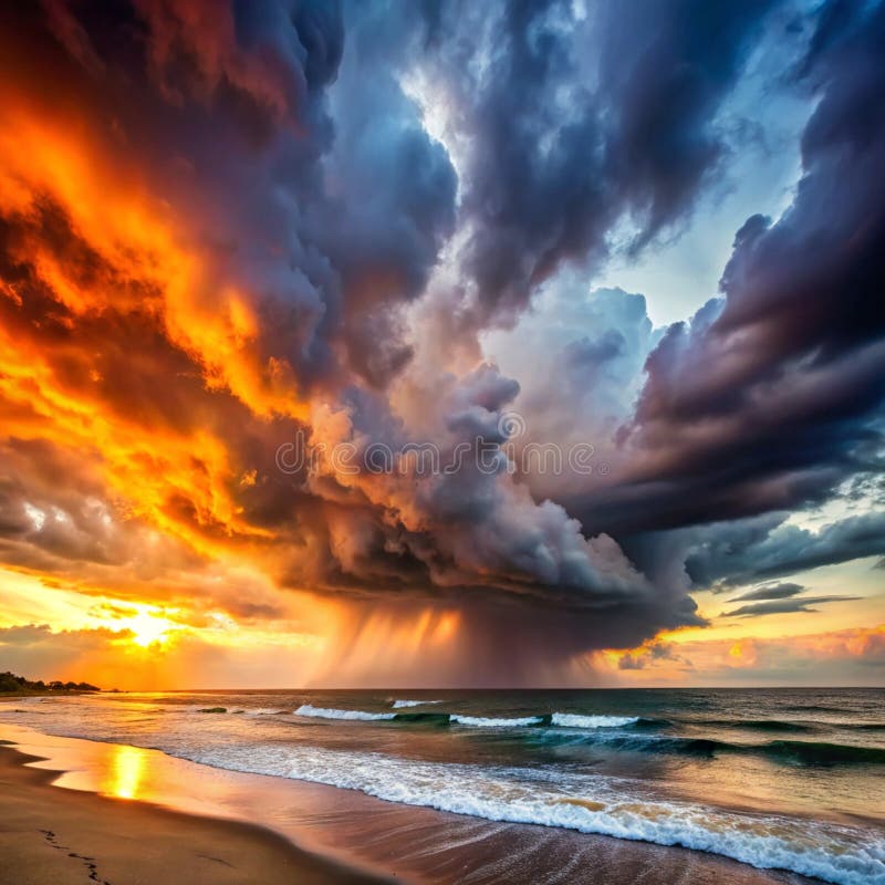 Storm clouds stock illustration. Illustration of design - 363256543