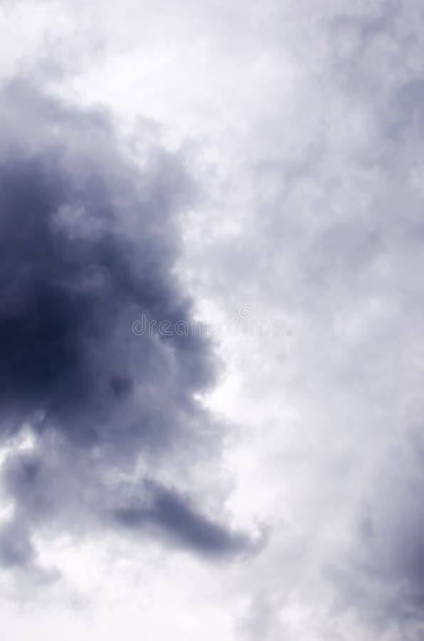 Storm Clouds before a Strong Storm Stock Image - Image of cumulonimbus ...