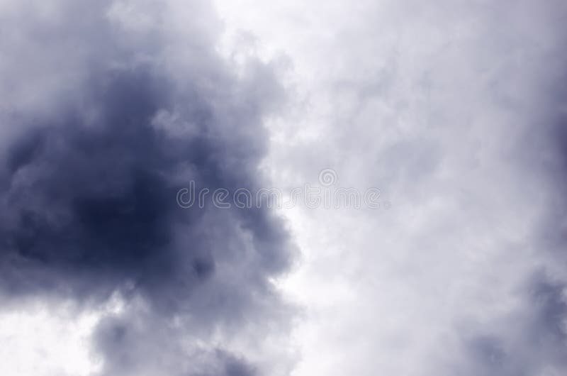 Storm Clouds before a Strong Storm Stock Photo - Image of backdrop ...