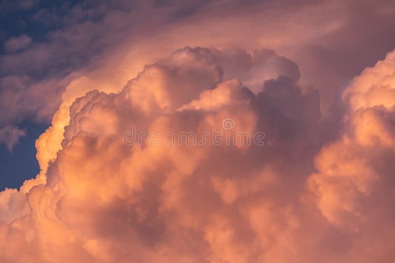 Storm clouds stock image. Image of cumulonimbus, colorful - 167042565
