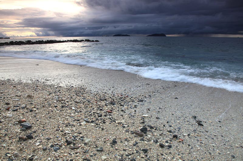 Storm is coming. stock photo. Image of sunset, nature - 62230662