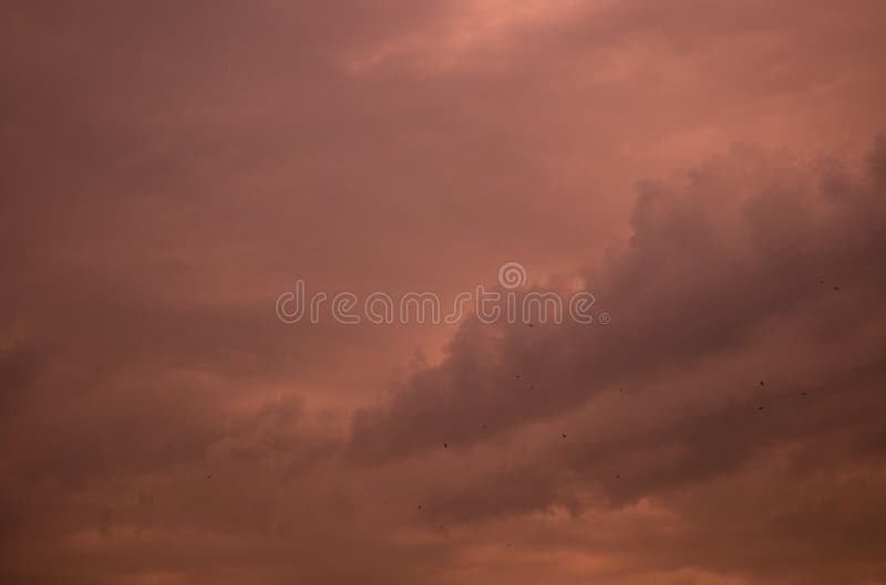 Storm Day, Dramatic Clouds Layout Wallpaper Stock Image - Image of ...