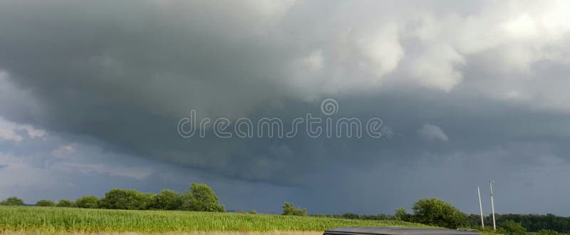 Storm stock photo. Image of rain, distance, weather, clouds - 73478632