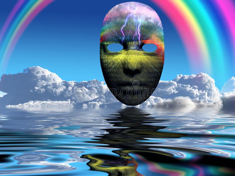 Storm stock illustration. Illustration of reflection - 83635519