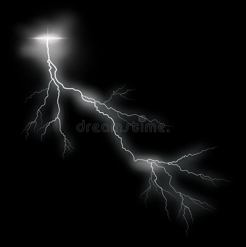 Storm Lightning Vector stock vector. Illustration of emblem - 60484549