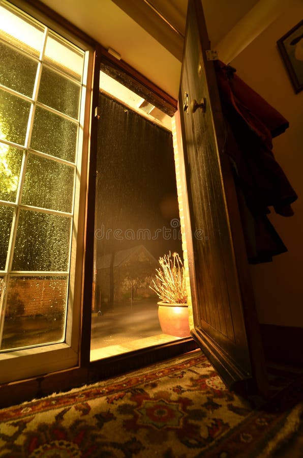 Storm outside. stock image. Image of england, sheltered - 83613457