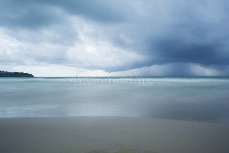 Storm over the sea stock photo. Image of scenic, climate - 103520804