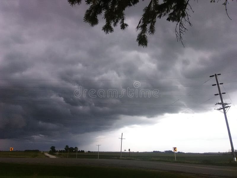 Storm rolling in stock photo. Image of storm, clouds - 153500664