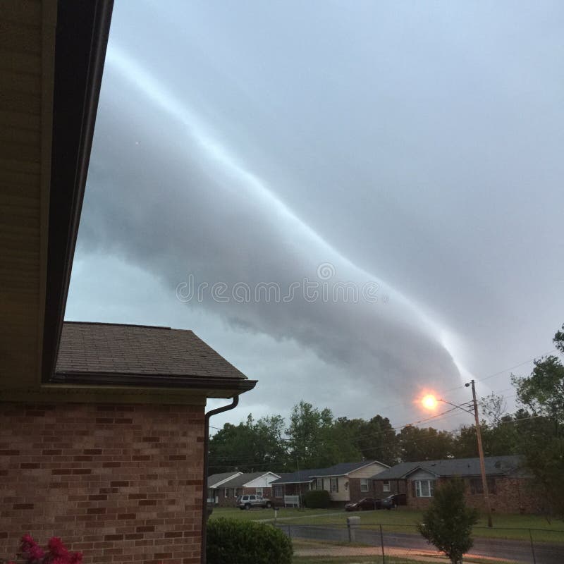 The Storm Rolls in stock image. Image of blast, tornado - 74785405
