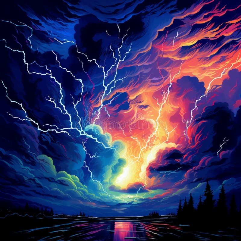 Storm S Symphony: Clouds Dance To the Sound of Thunder Stock ...