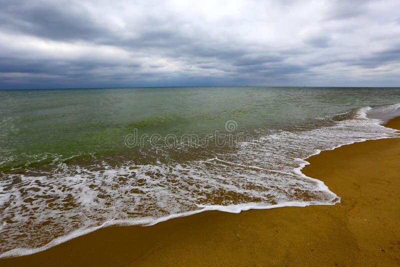 Storm on sea stock photo. Image of outdoor, wind, ocean - 55738766