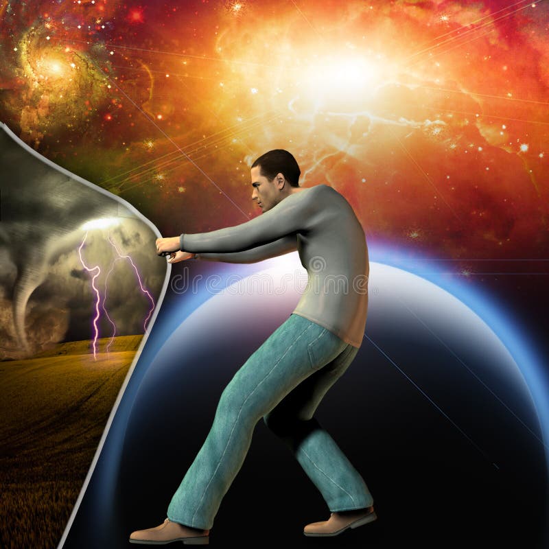 The storm stock illustration. Illustration of fantasy - 81956587