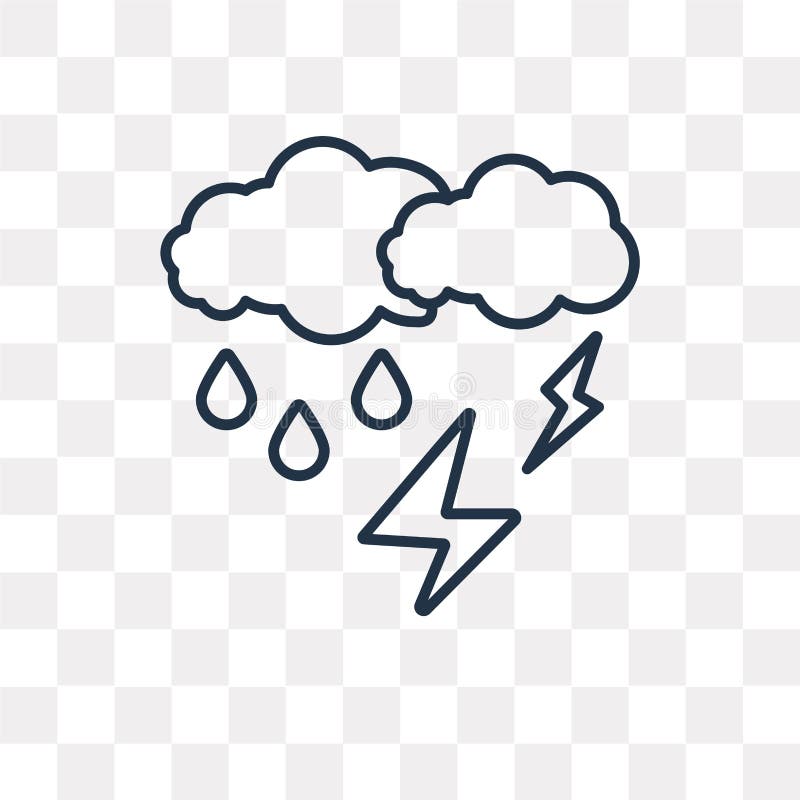 Storm Icon Vector Isolated on White Background, Storm Sign , Weather ...