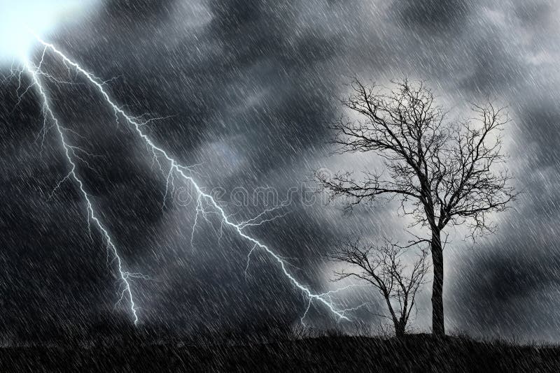 Storm stock image. Image of individual, storm, weather - 90222153