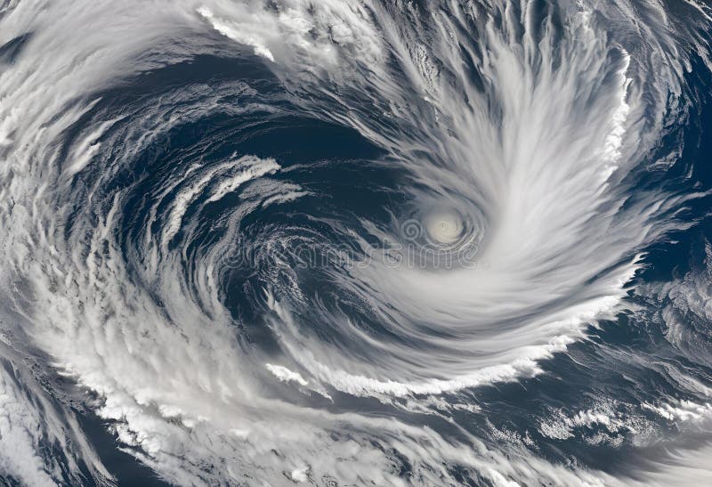 Storm Winds Create Turbulent Sea Waves, Forming Swirling Wave Patterns ...