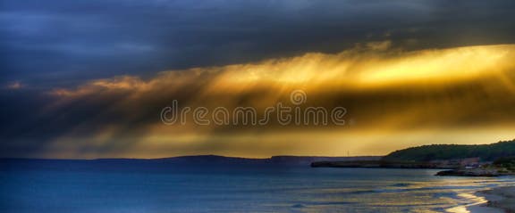 Stormbreak stock photo. Image of islands, beach, coast - 22433134