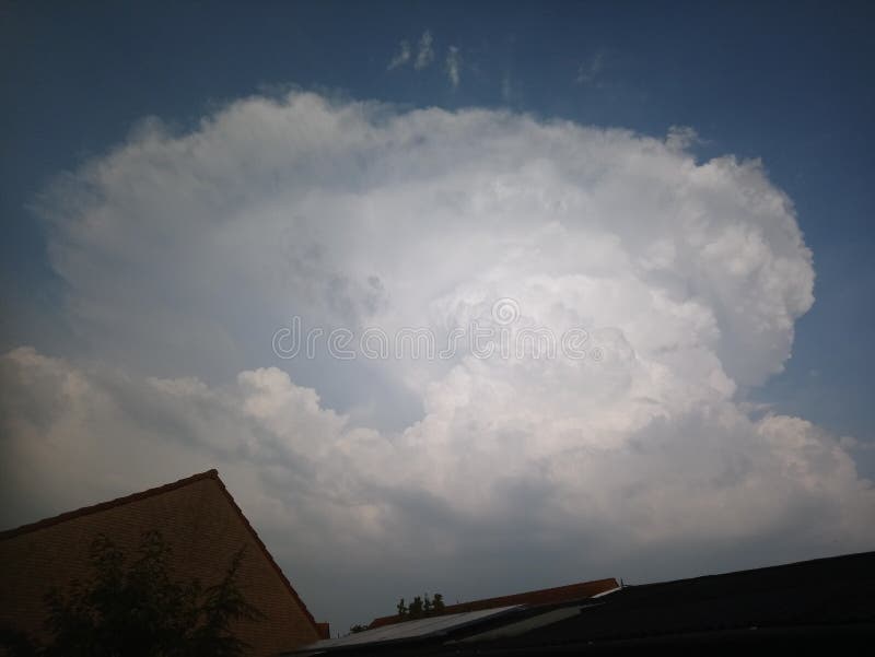 Boiling Clouds stock image. Image of grey, storm, boil - 61530547