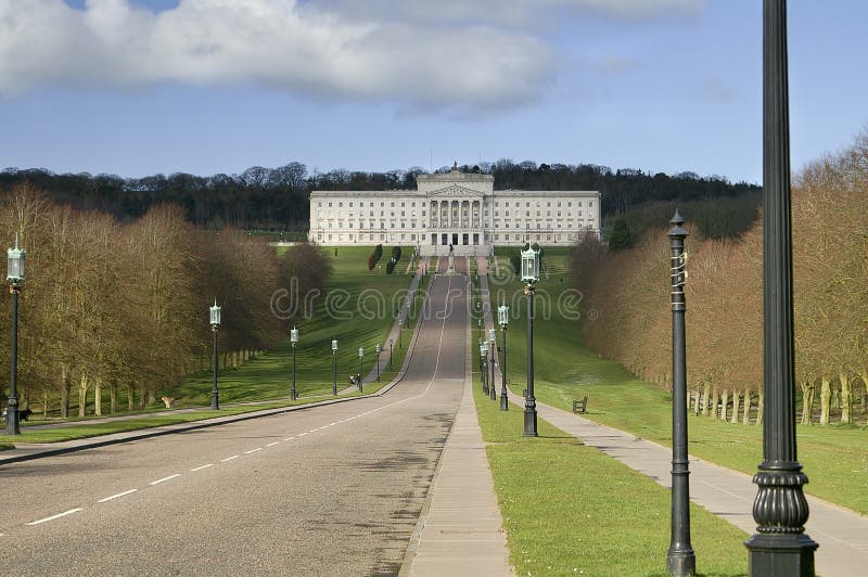 Stormont Parliament Building Stock Photo - Image of historic ...
