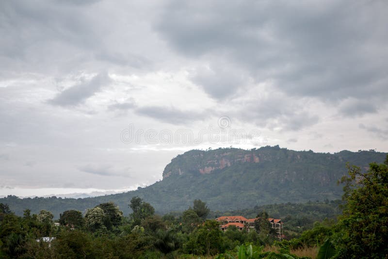 Storms in Mbale stock photo. Image of uganda, green, rain - 51038768