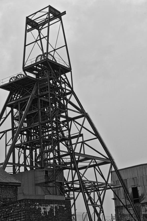 Storms over tin mines stock image. Image of storms, redruth - 66532035