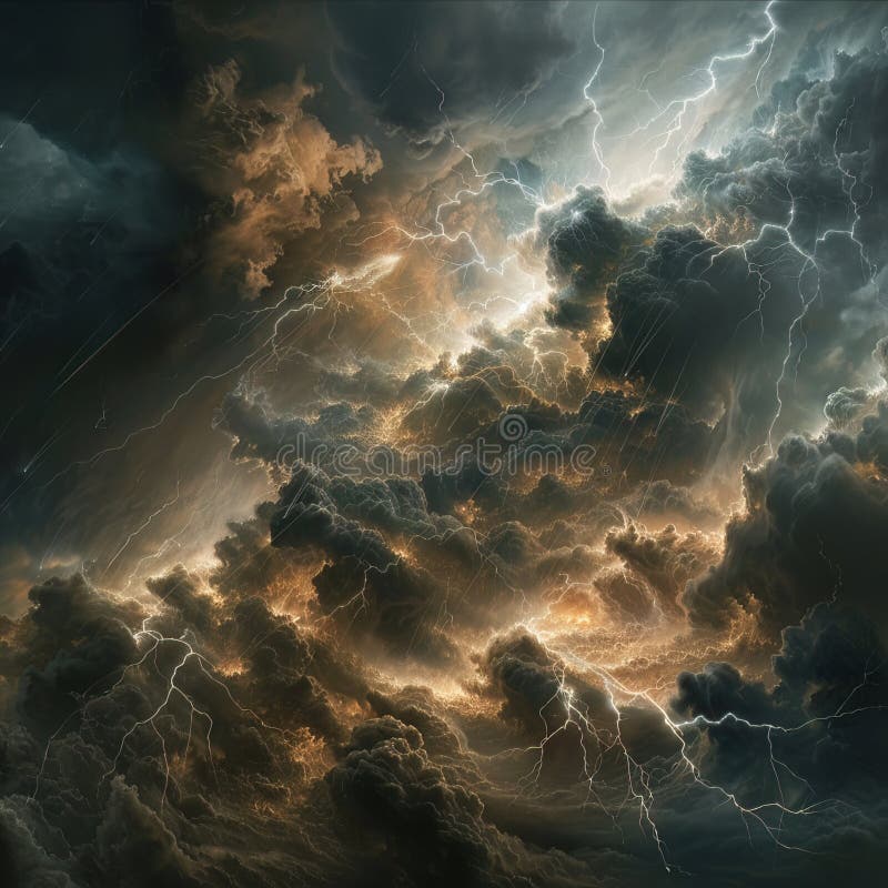 Storms that Rage Around it Lightning Illuminating Flashes of Insight ...