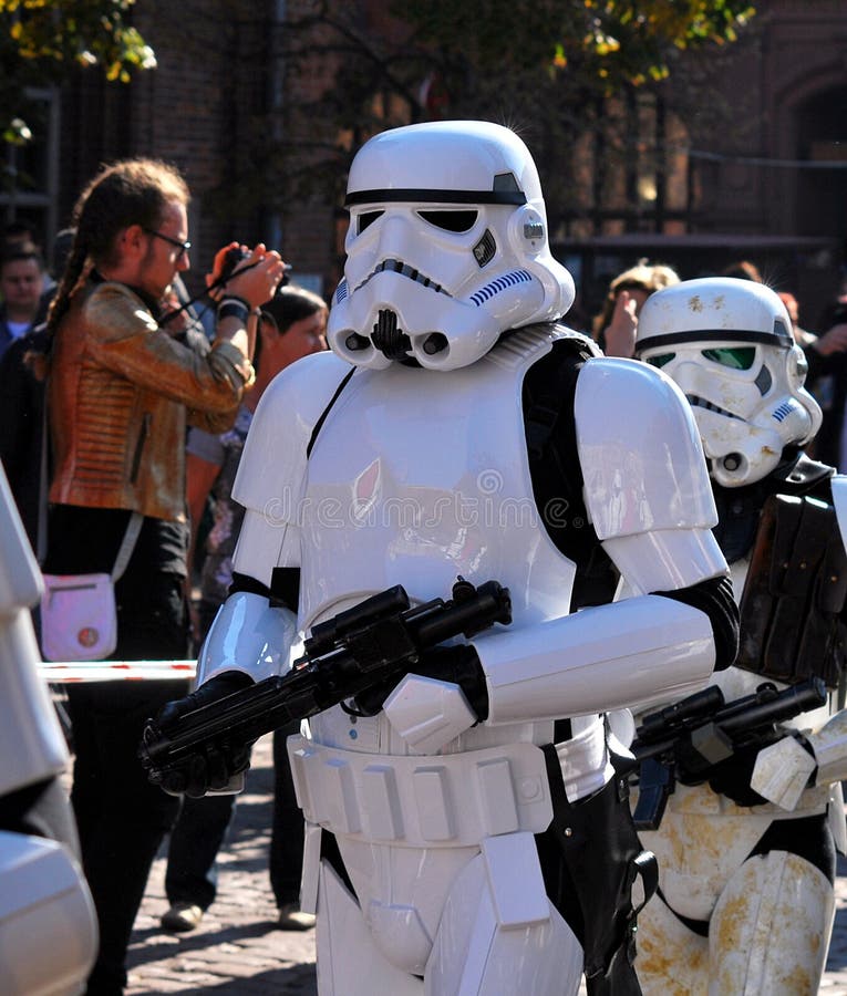 Stormtroopers editorial photography. Image of torun, group - 45644382