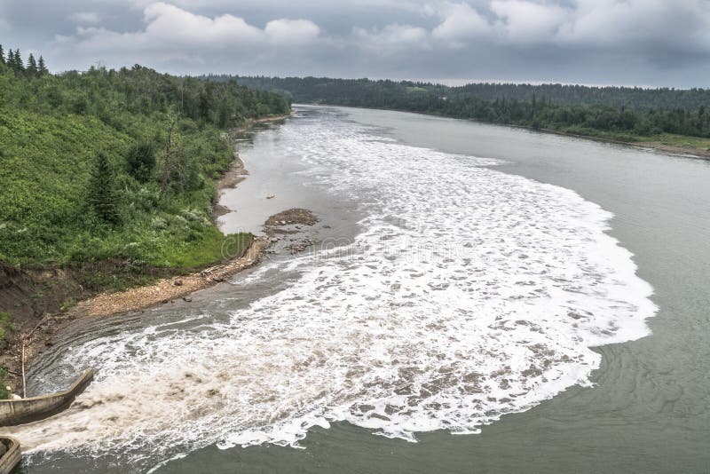 Stormwater Runoff stock image. Image of outfall, river - 47978591