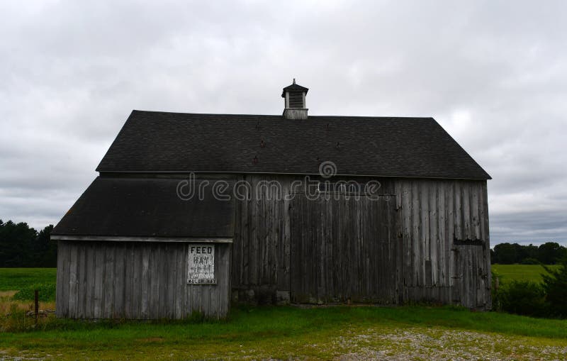 Stormy Barn stock photo. Image of field, cloudy, rural - 330092544