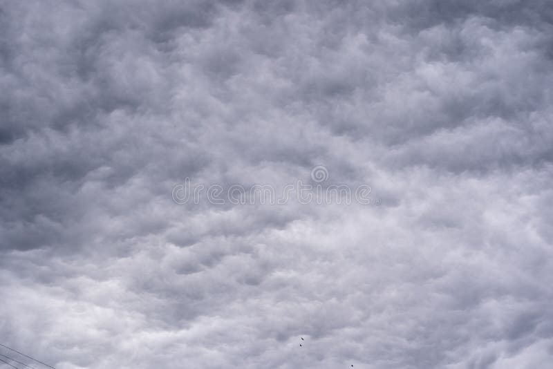 Stormy Clouds Background. Dramatic Stormy Sky with Dark Heavy Clouds ...