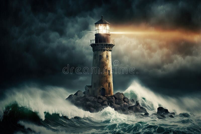 Lighthouse Vision Stock Illustrations – 435 Lighthouse Vision Stock ...