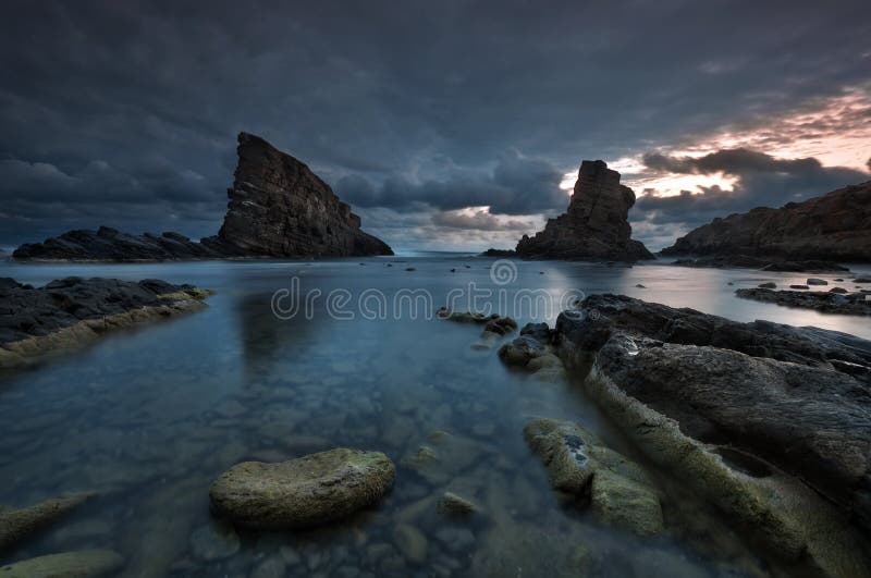 Stormy morning stock image. Image of dramatic, scenics - 28814953