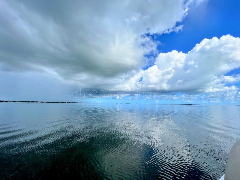 Stormy Ocean and Sky stock photo. Image of cloud, scenic - 253857226