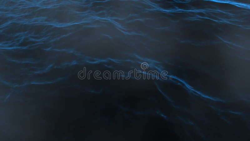 Stormy Ocean Surface Animation Stock Video Footage - Video of ripple ...