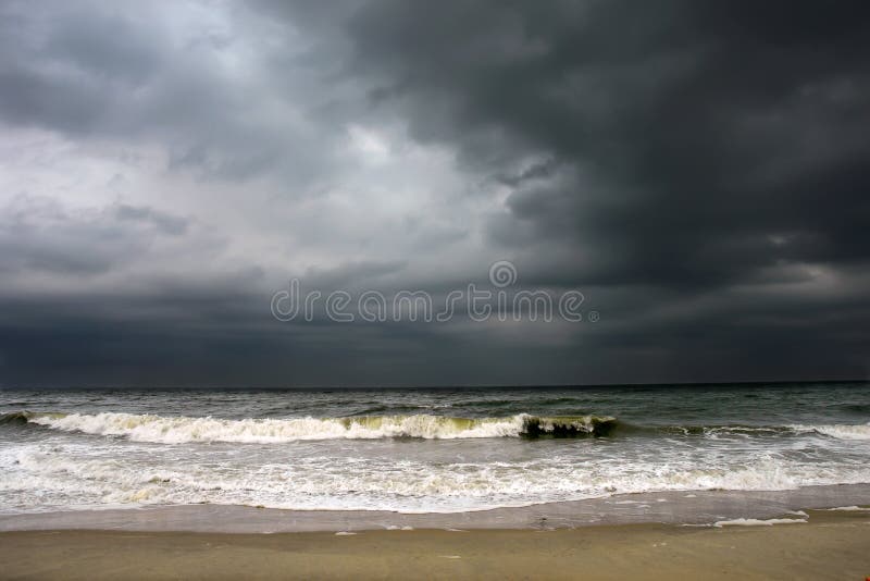 Stormy Weather, Atlantic Ocean Coast Stock Photo - Image of nature ...