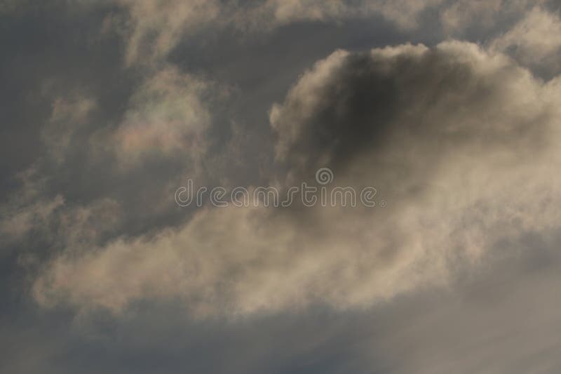 Stormy Weather and Dark Clouds Stock Photo - Image of climate ...