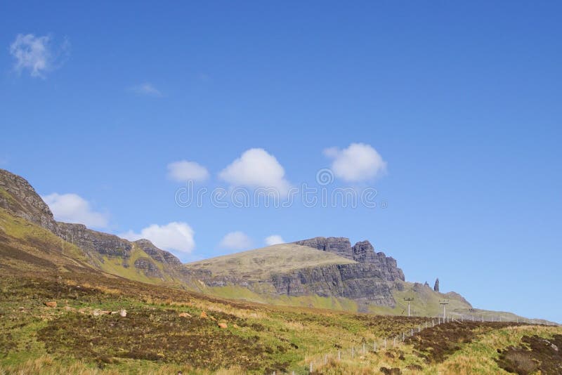`the Storr` on the Isle of Skye Stock Photo - Image of landslip, south ...