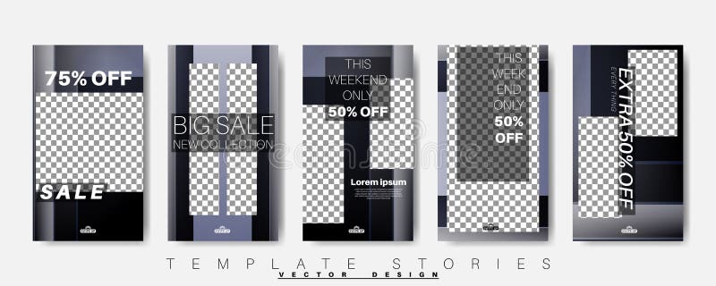 Story Background Template that Can Be Edited. Vector Background for ...