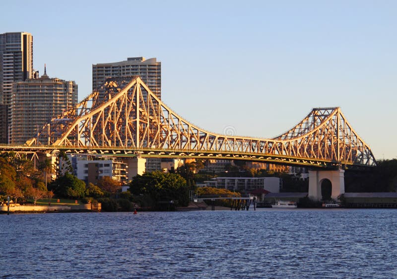 Story Bridge Brisbane Australia Stock Photo - Image of long, australia ...