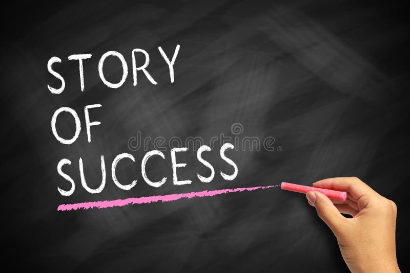 Story of success stock photo. Image of aspirations, blackboard - 44792402
