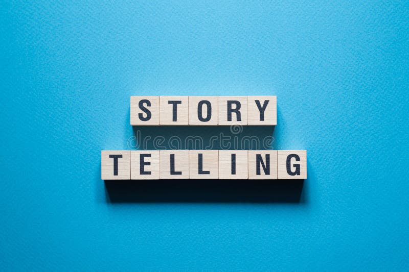 Story Telling - Word Concept on Cubes Stock Image - Image of symbol ...