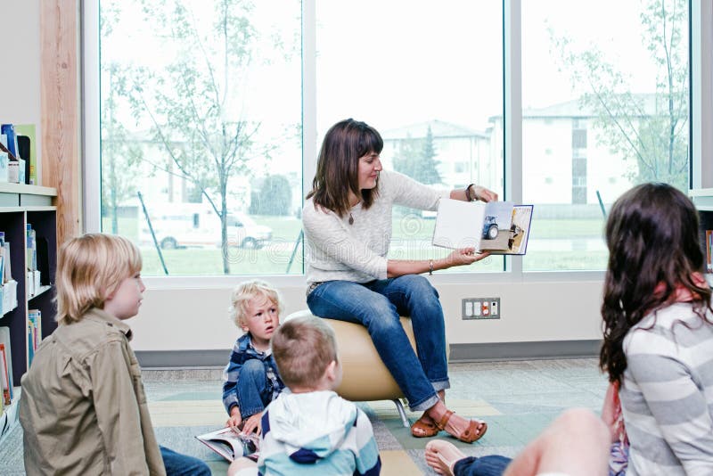 Story time stock photo. Image of person, kids, read, learner - 51033280