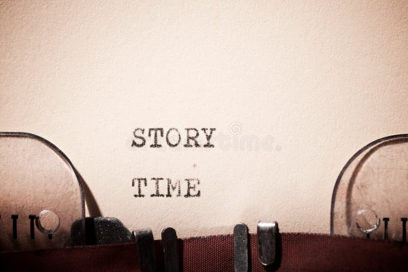 Story time text stock image. Image of concept, vintage - 271352415